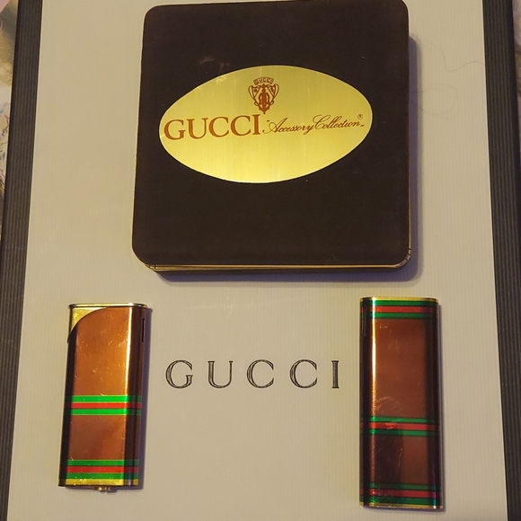 Gucci | Other | Gorgeous Vintage 98s Gucci Lighters Gac | Poshmark